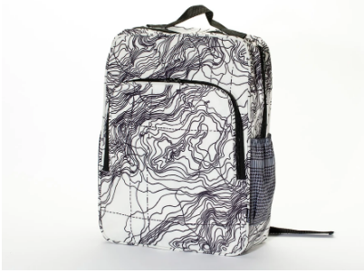 Square Upcycled Backpack, Eco-Friendly, Sustainable | Give Back Goods